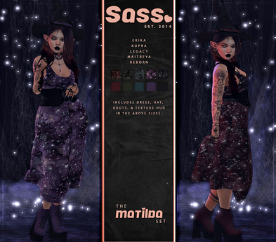 Second Life Marketplace - Sass [Matilda Set] ♥ Erika ♥ Kupra Legacy ♥ ...